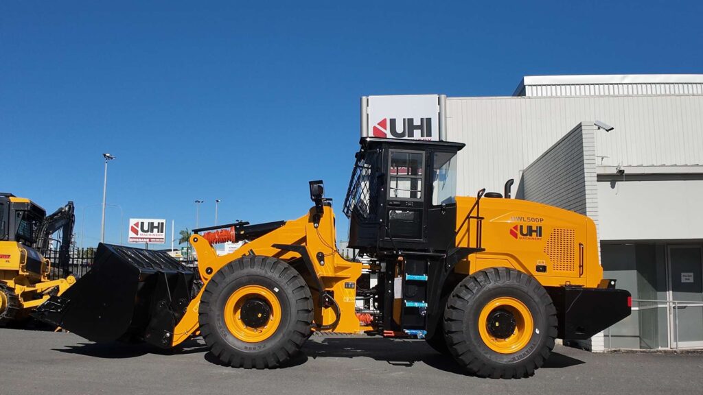 UWL550 Wheel Loader From UHI, (UWL550) - UHI Machinery Aus